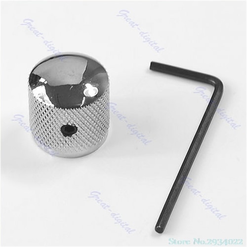 Chrome Metal Dome Tone Guitar Bass Control Knob – Grandado