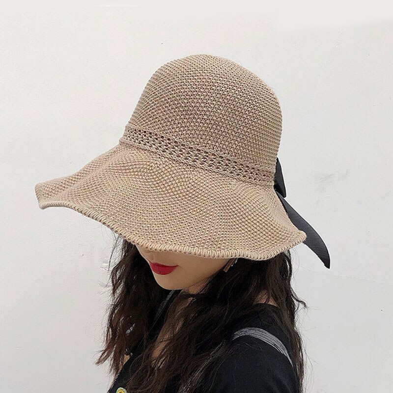 Zomer Hoilday Floppy Strooien Hoed Vrouwen Dames B... – Grandado