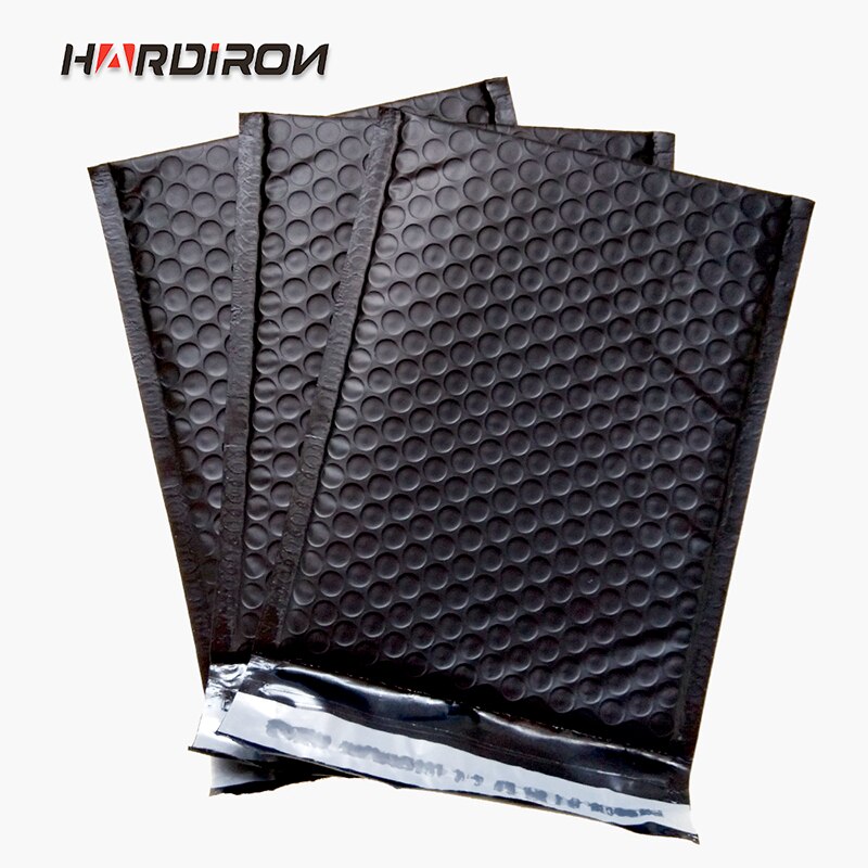 Black Postman Bag Fall Protect Bubble Plastic Enve... – Grandado