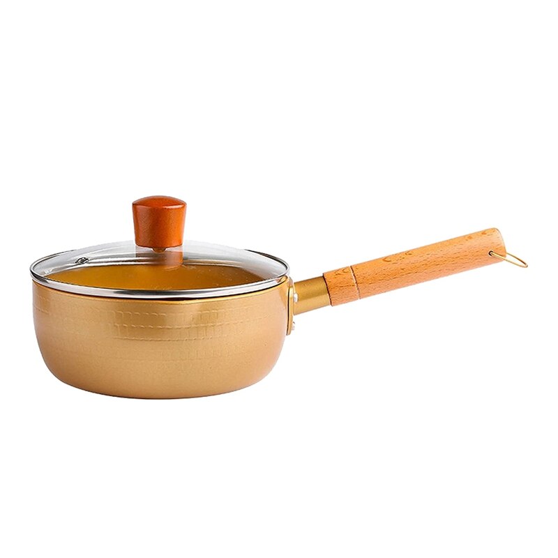 Golden Non Stick Koekenpan Ontbijt Ei Pan Melk Soe... – Grandado