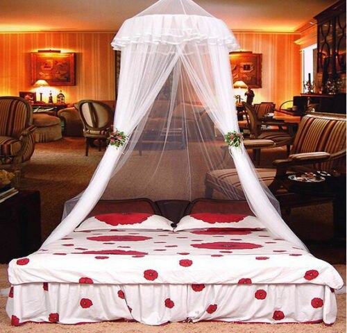 1PC Lace bed mosquito net mesh canopy princess rou... – Vicedeal