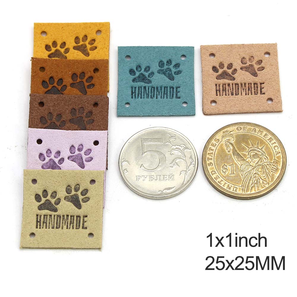 Kawaii Cat Paw Leather Labels Handmade Labels for ... – Grandado