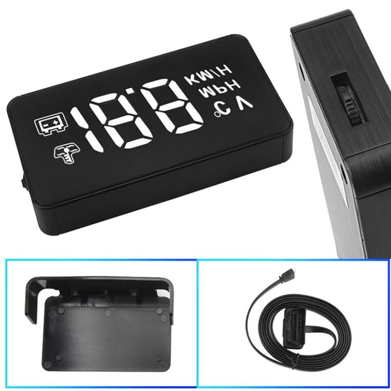 Coche head-up display HUD A100 OBD2 II EUOBD siste... – Grandado