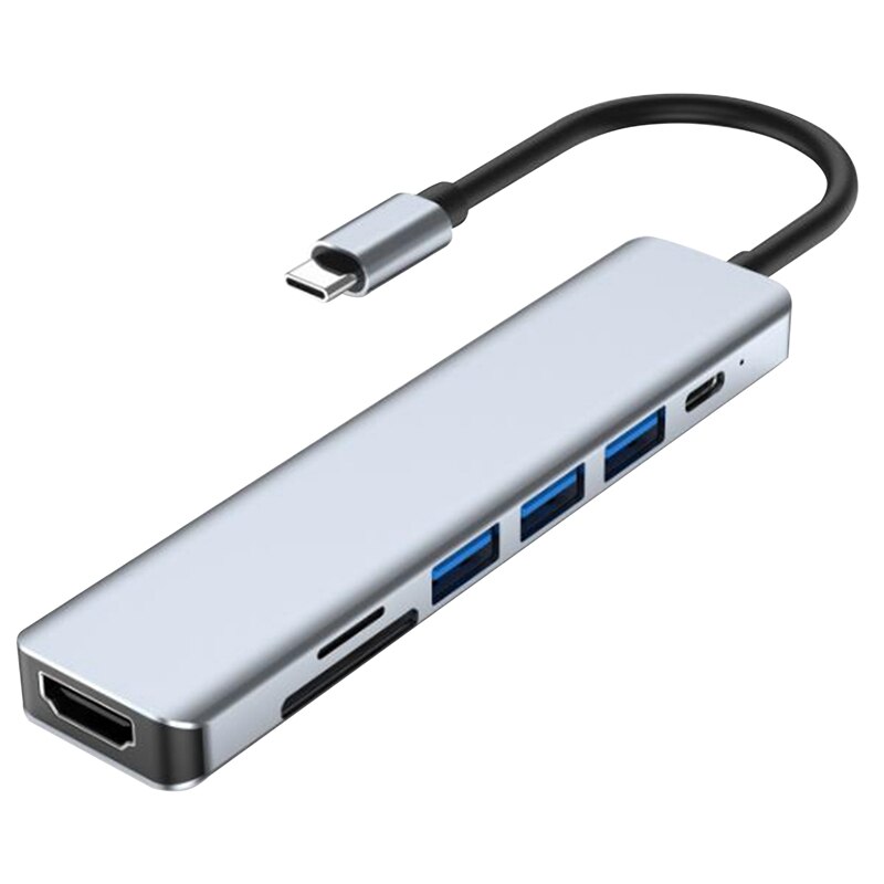 Type C USB Hub Dex Station HDMI-Compatible Hub USB... – Grandado