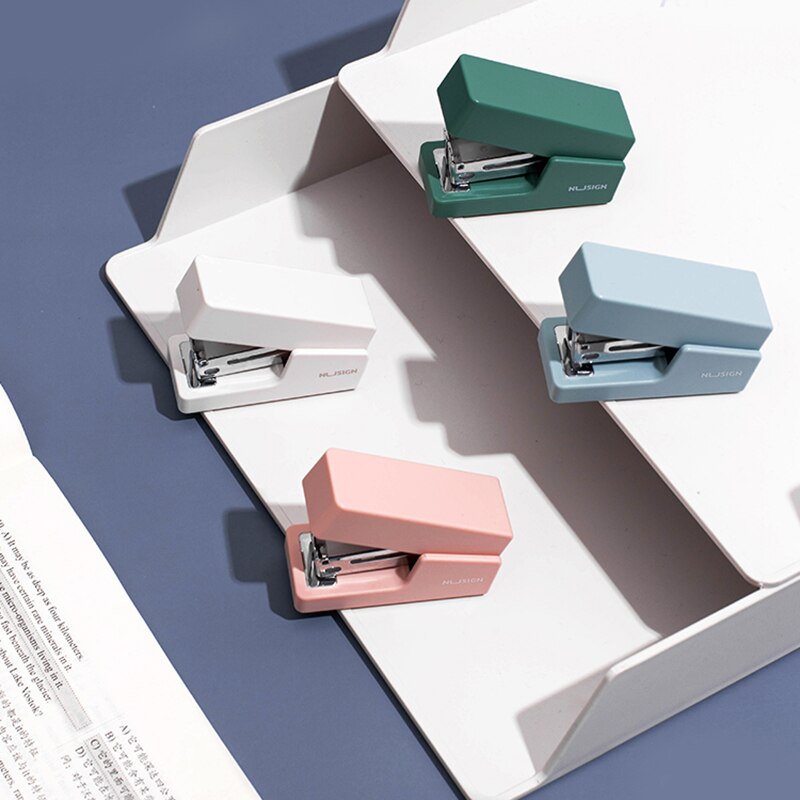 Cute Mini Stapler Set With 640pcs Staples 12# Stat... – Grandado