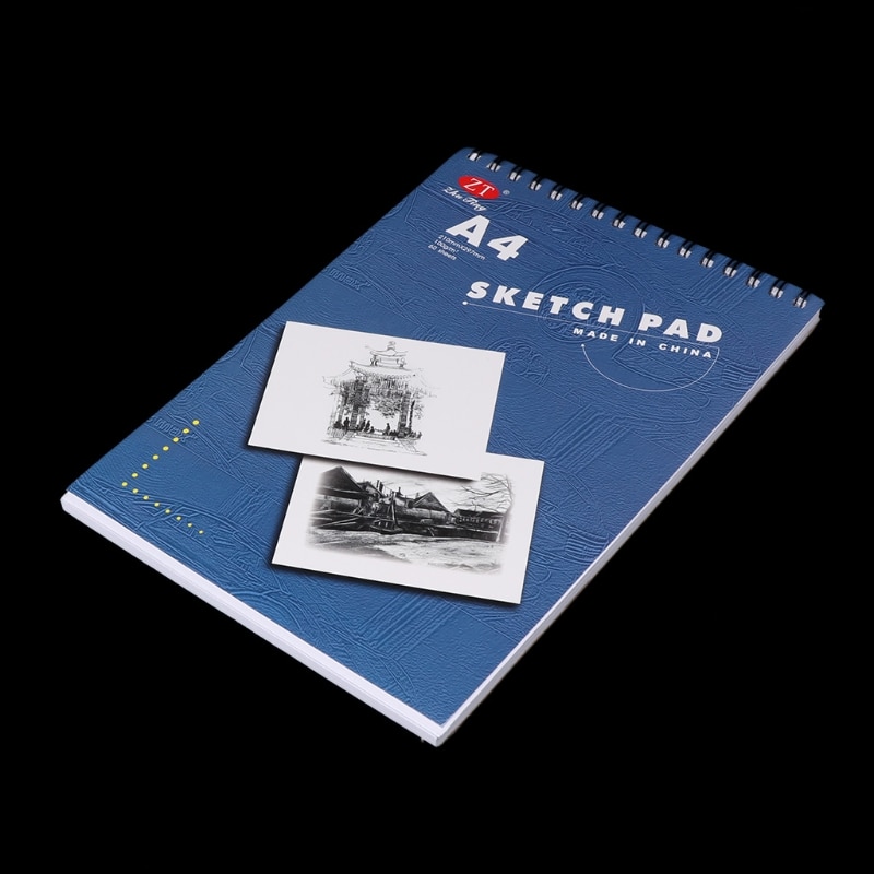 60 Sheet A4 Painting Drawing Paper Sketch Book Pad... – Grandado