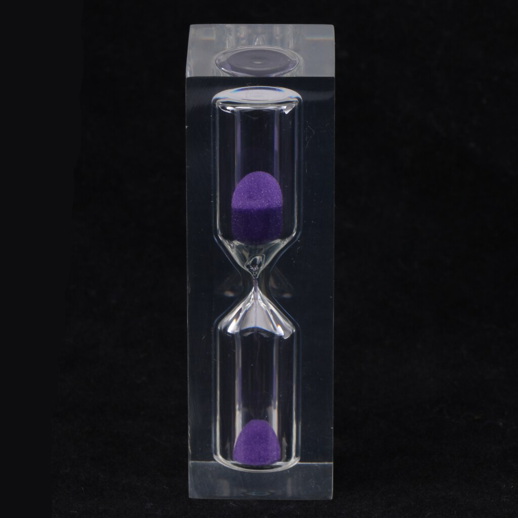 3 Minutes Acrylic Sandglass Hourglass Sand Clock T... – Grandado