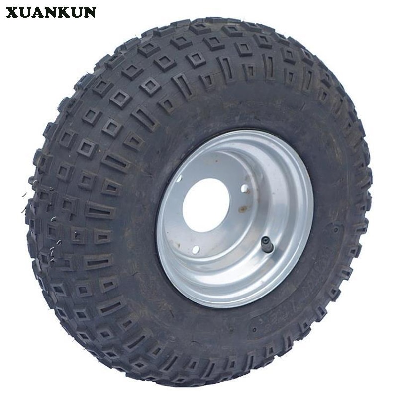 XUANKUN ATV 145 / 70-6 Inch Tires Wheel 6 Inch Vac... – Grandado