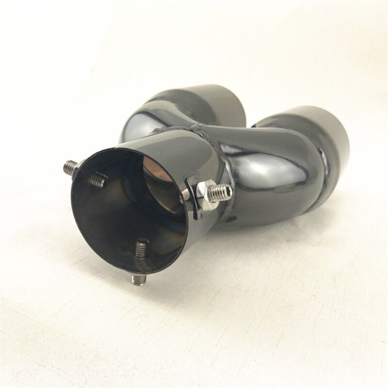 1X Stainless Steel Dual Exhaust Tip 2.5" Inlet Car... – Grandado