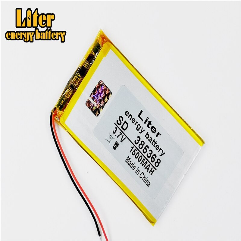 3.7V lithium Tablet polymer battery 385368 1500mah... – Vicedeal