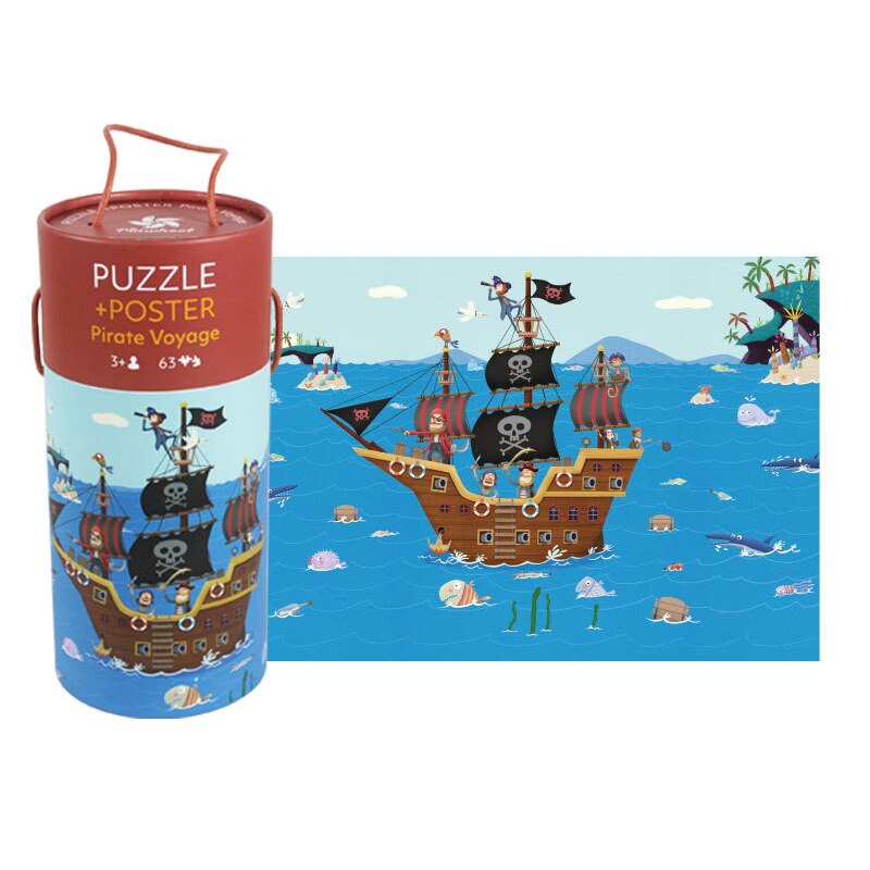 Pinweel Educatief Big Size Puzzel 63Pcs Loop Papie... – Grandado
