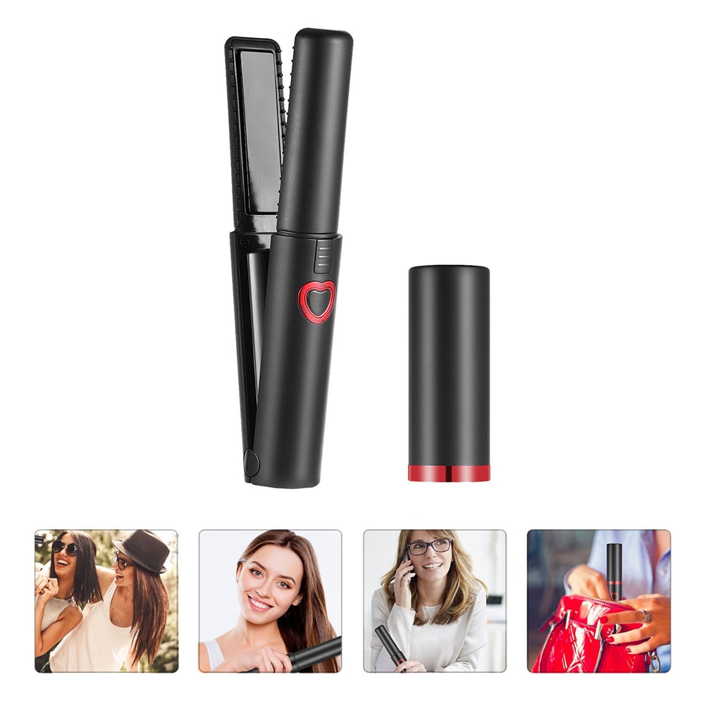 USB Charging Electric Hair Straightener Curler Hai... – Grandado