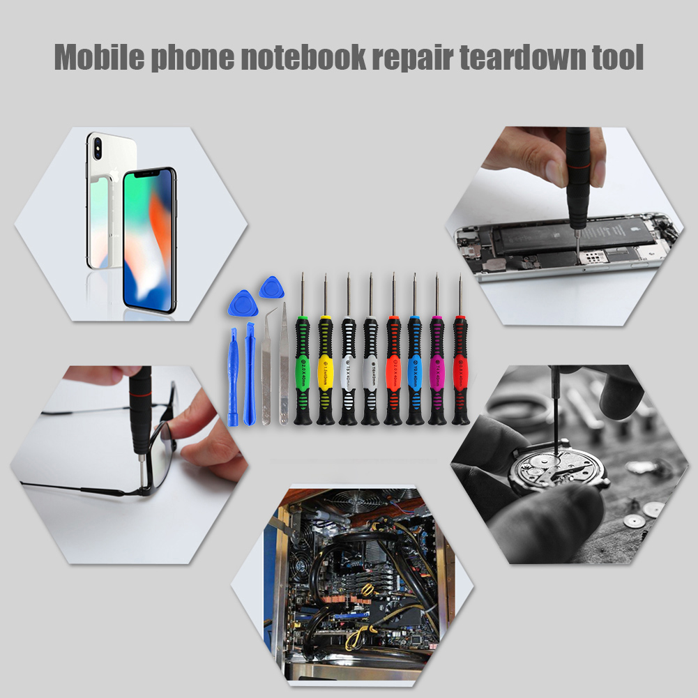Phone Repair Tools Kit 16 in 1 Precision Screwdriv... – Grandado