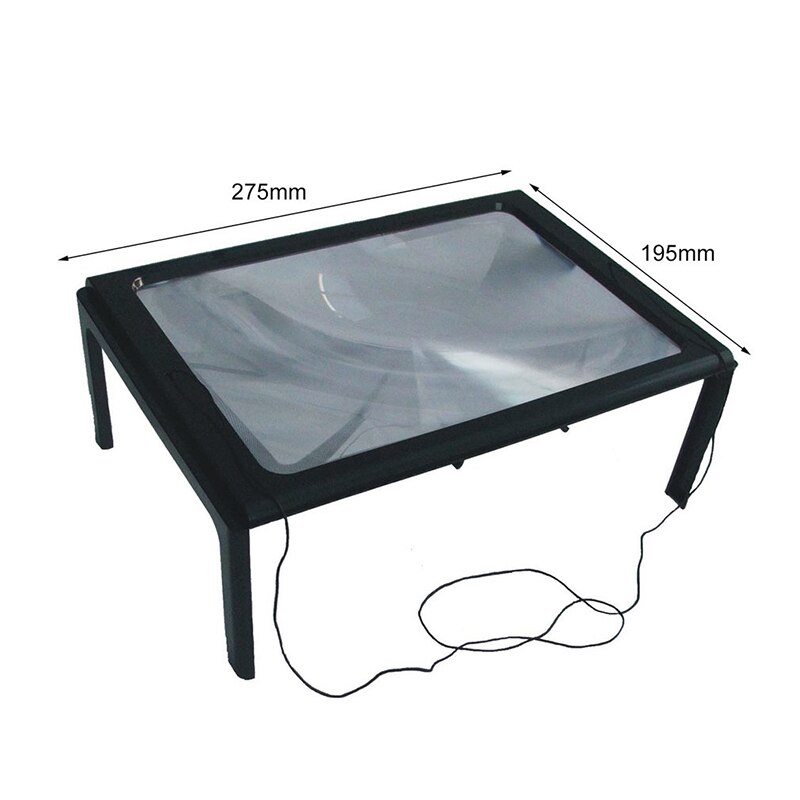 3X Foldable Magnifying Glass Reading Magnifier Wit... – Grandado
