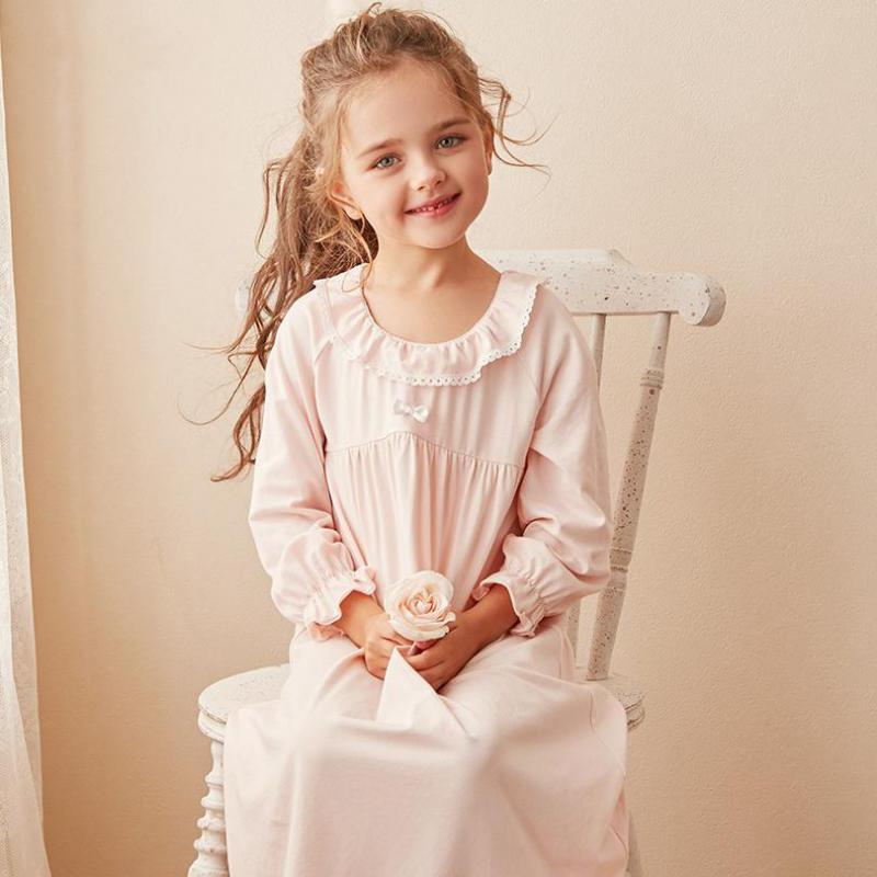 Toddlers Girls Warm Thickening Nightgowns Lovely D... – Grandado