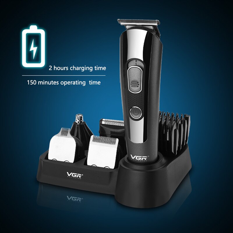 5in1 grooming kit men's hair trimmer beard electri... – Grandado