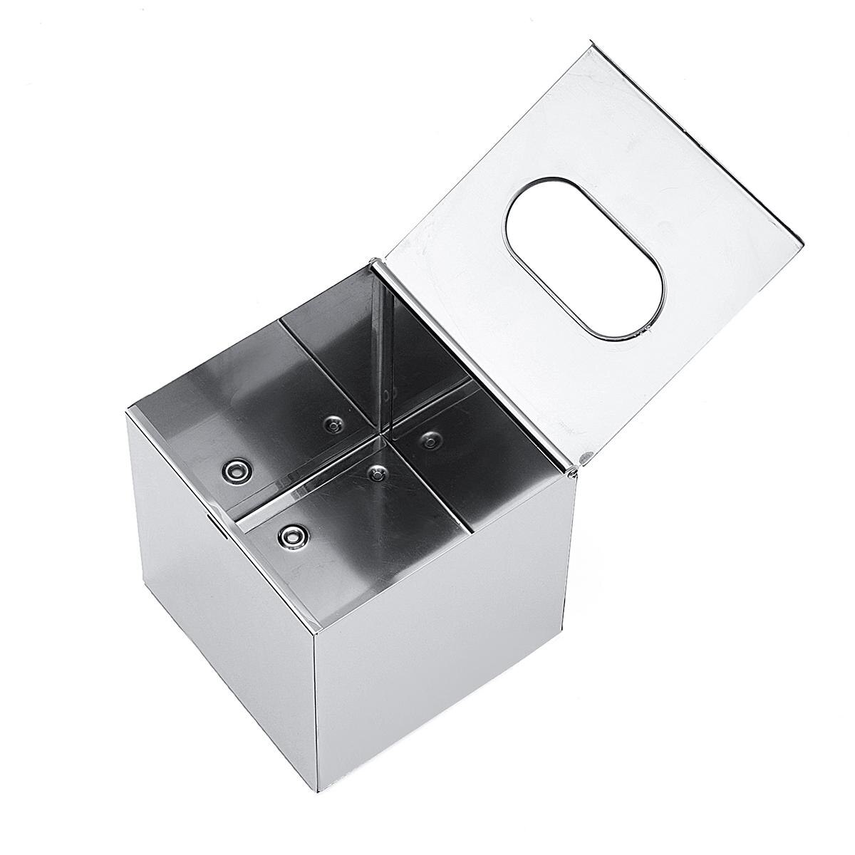 130 x 130 x 130mm Paper Rack Chrome Car Home Cube ... – Vicedeal