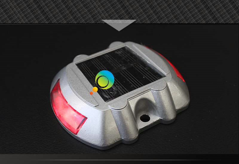 Luz LED roja con de herradura, Perno solar de alum... – Grandado