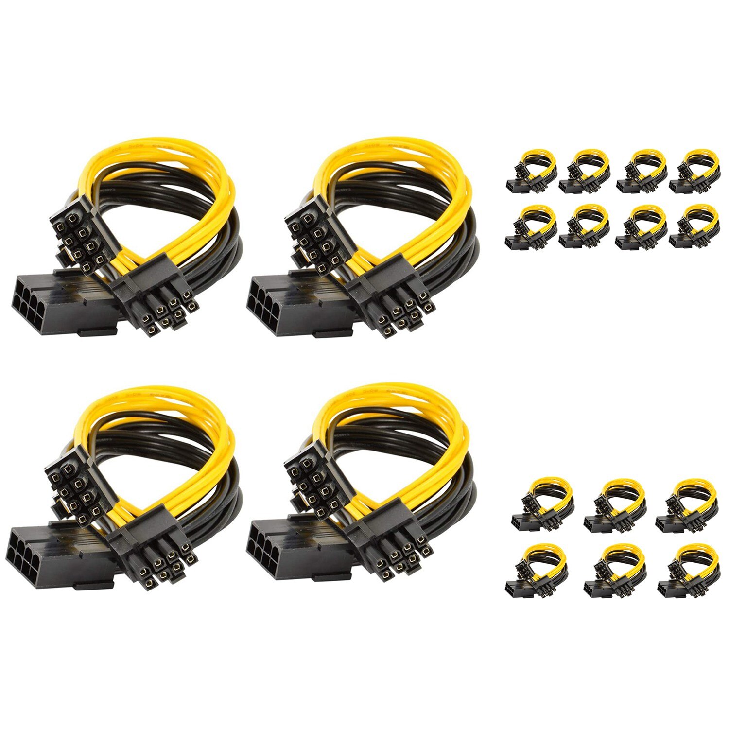 8 Pin Pci-E Naar 2 Pci-E 8 (6 + 2) Pin Power Kabel... – Vicedeal