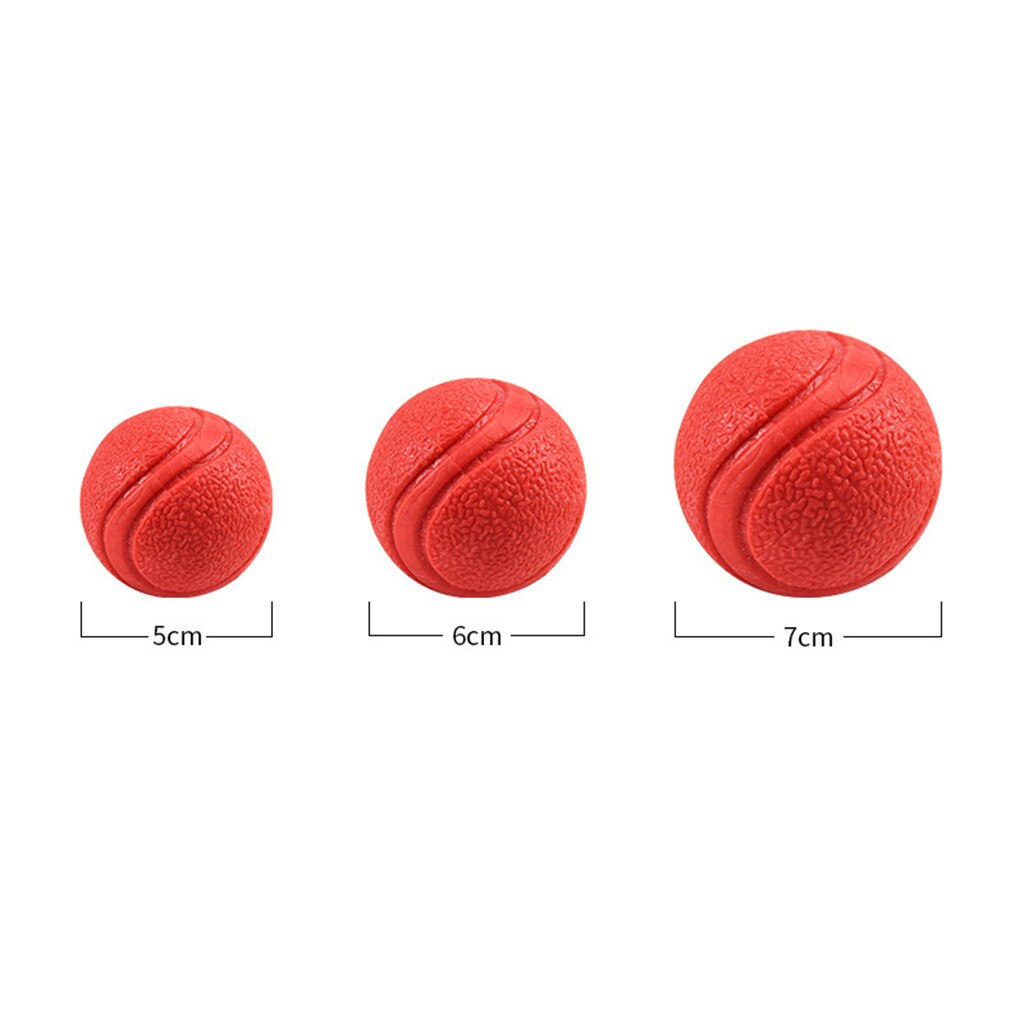 Dog Toy 1pcs Solid Rubber Ball Pet Dog Toy Trainin... – Vicedeal