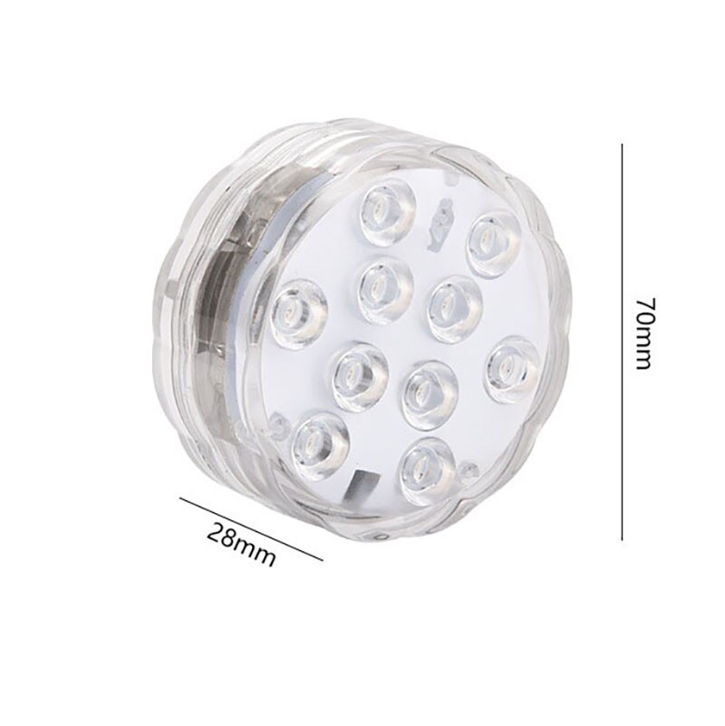 LED Submersible Light Battery Powered IP65 RGB Rem... – Vicedeal