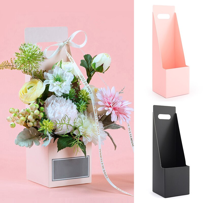 Waterproof Folding Portable Kraft Paper Flower Bas... – Grandado