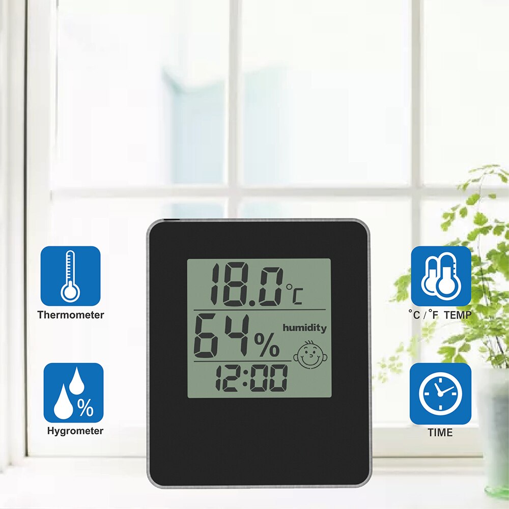 Digital Indoor Thermometer Hygrometer for Home Ele... – Vicedeal