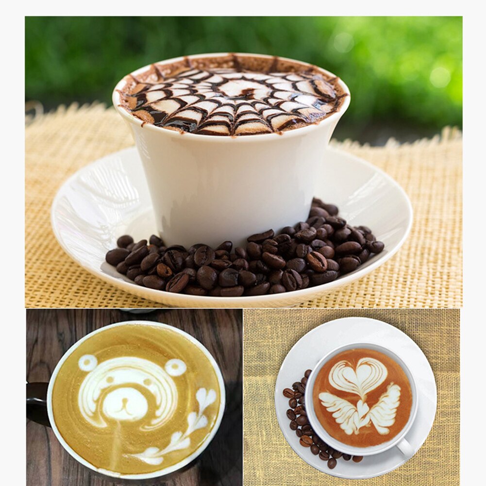 Kafé gjør-det-selv-barista dekorasjonsverktøy kaff... – Grandado