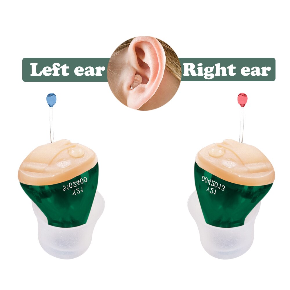 Mirasing Hearing Aids Audifonos Y21 Portable ITC D... – Vicedeal