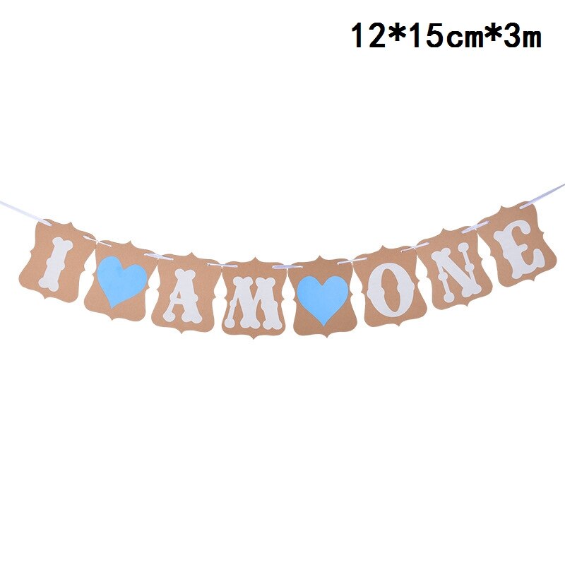 I AM One Birthday Banners Boy Or Girl Birthday Gar... – Grandado
