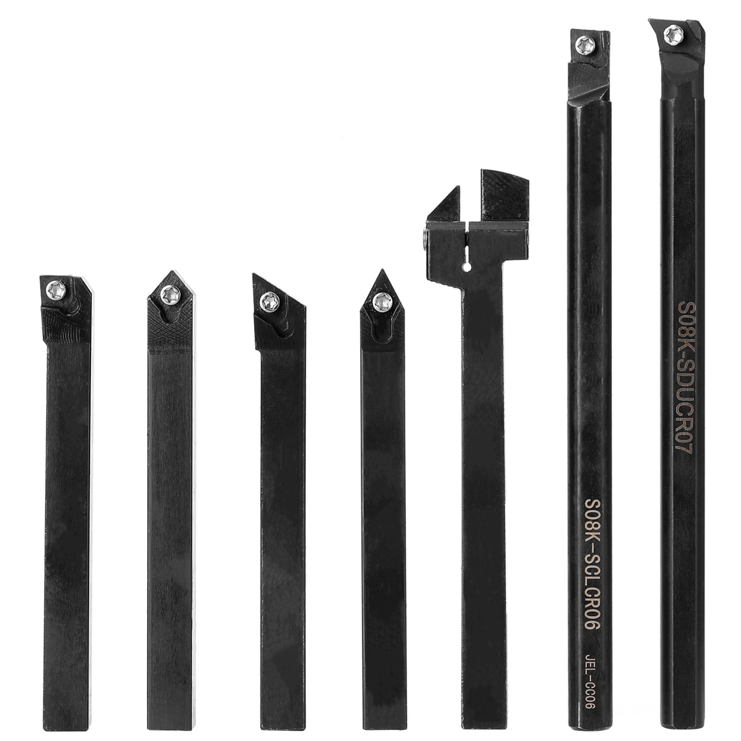 7pcs 10mm Shank Lathe Turning Tool Holder Boring B... – Vicedeal
