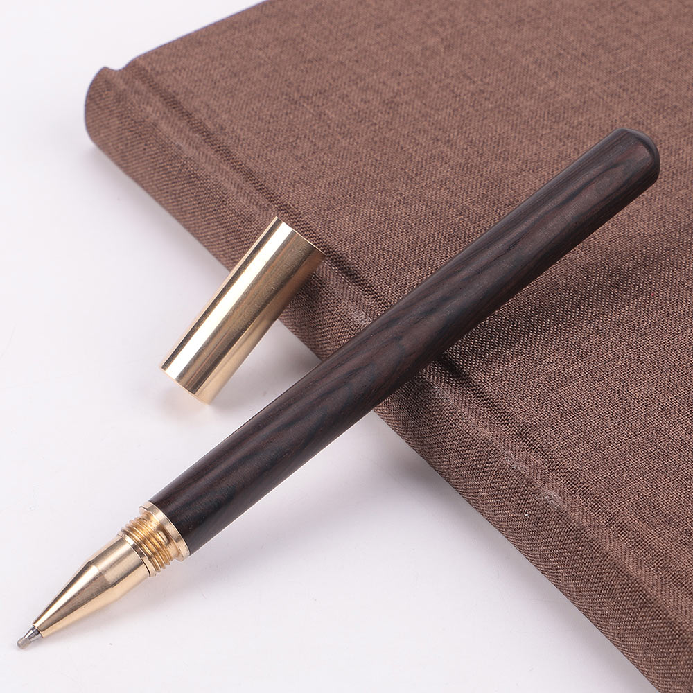 Vintage bois corps stylo à bille stylos à bille en... – Grandado
