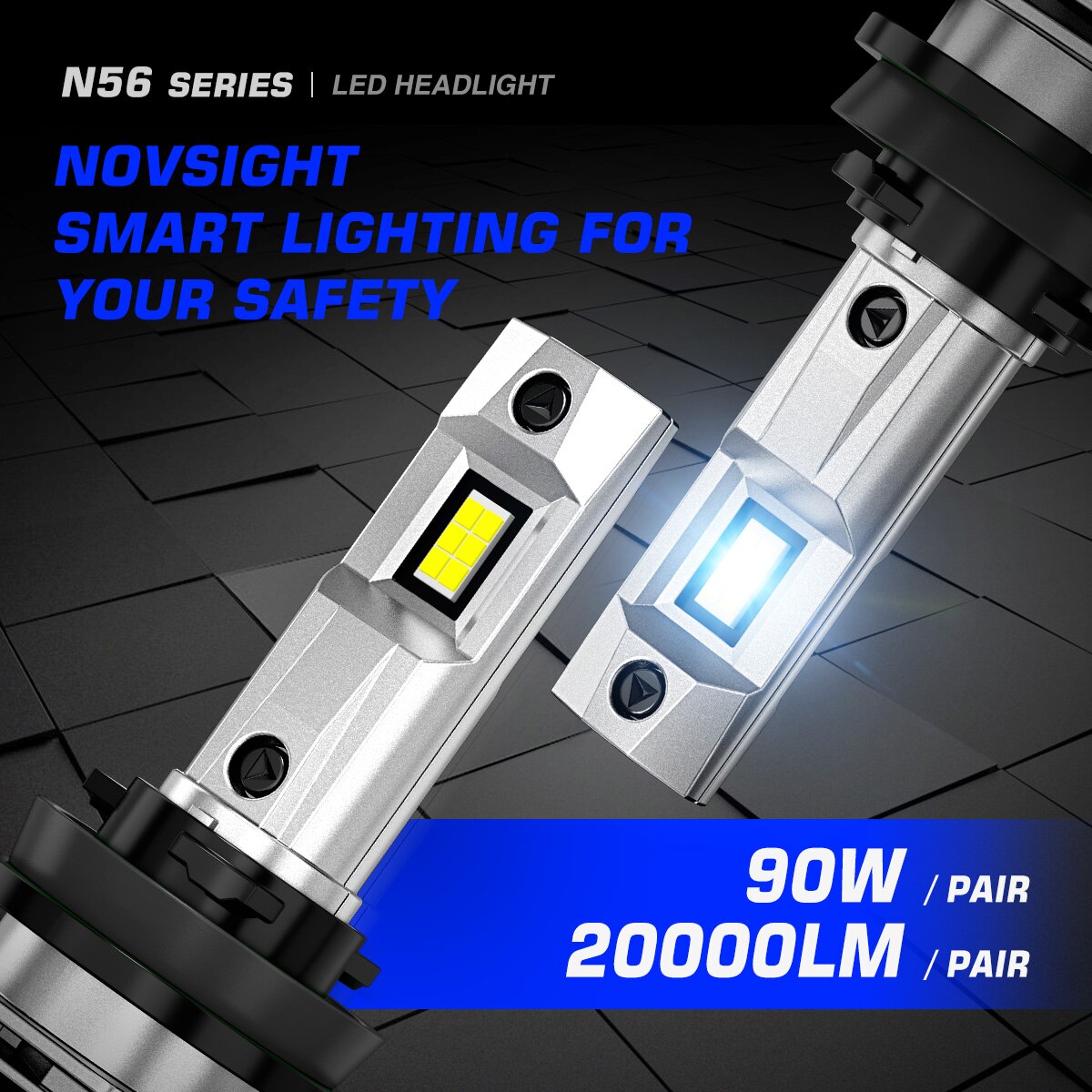 NOVSIGHT H11 LED Canbus 90W 20000LM Scheinwerfer H... – Grandado