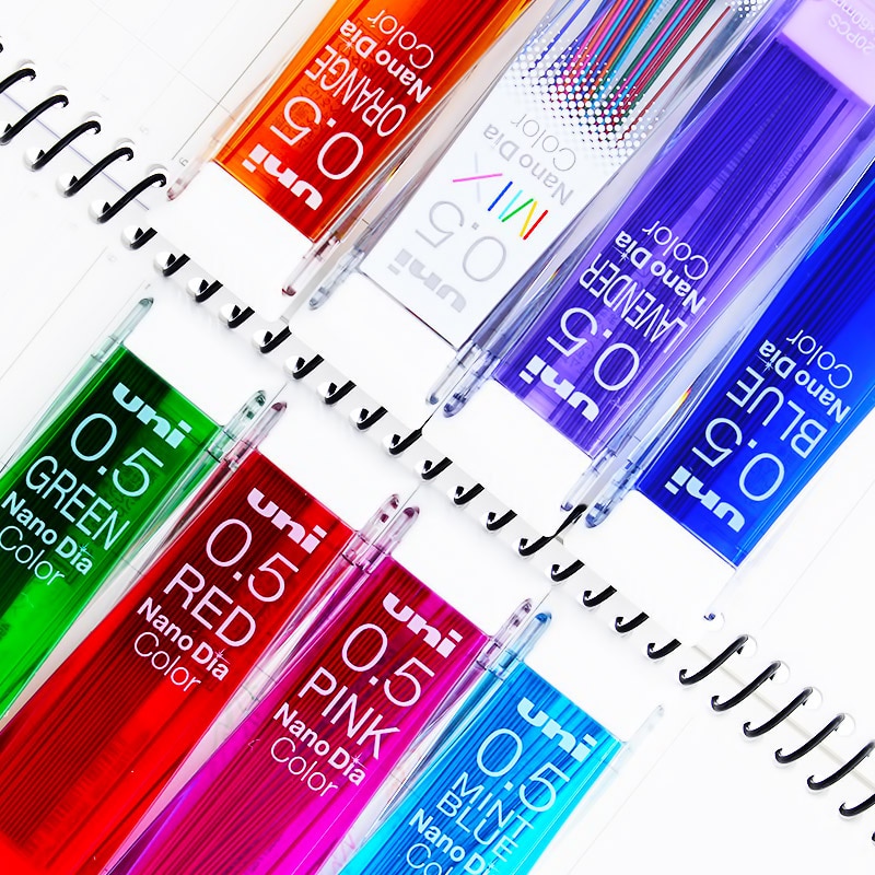 Uni 202NDC 0.5mm Colored Mechanical Pencil Refills... – Vicedeal