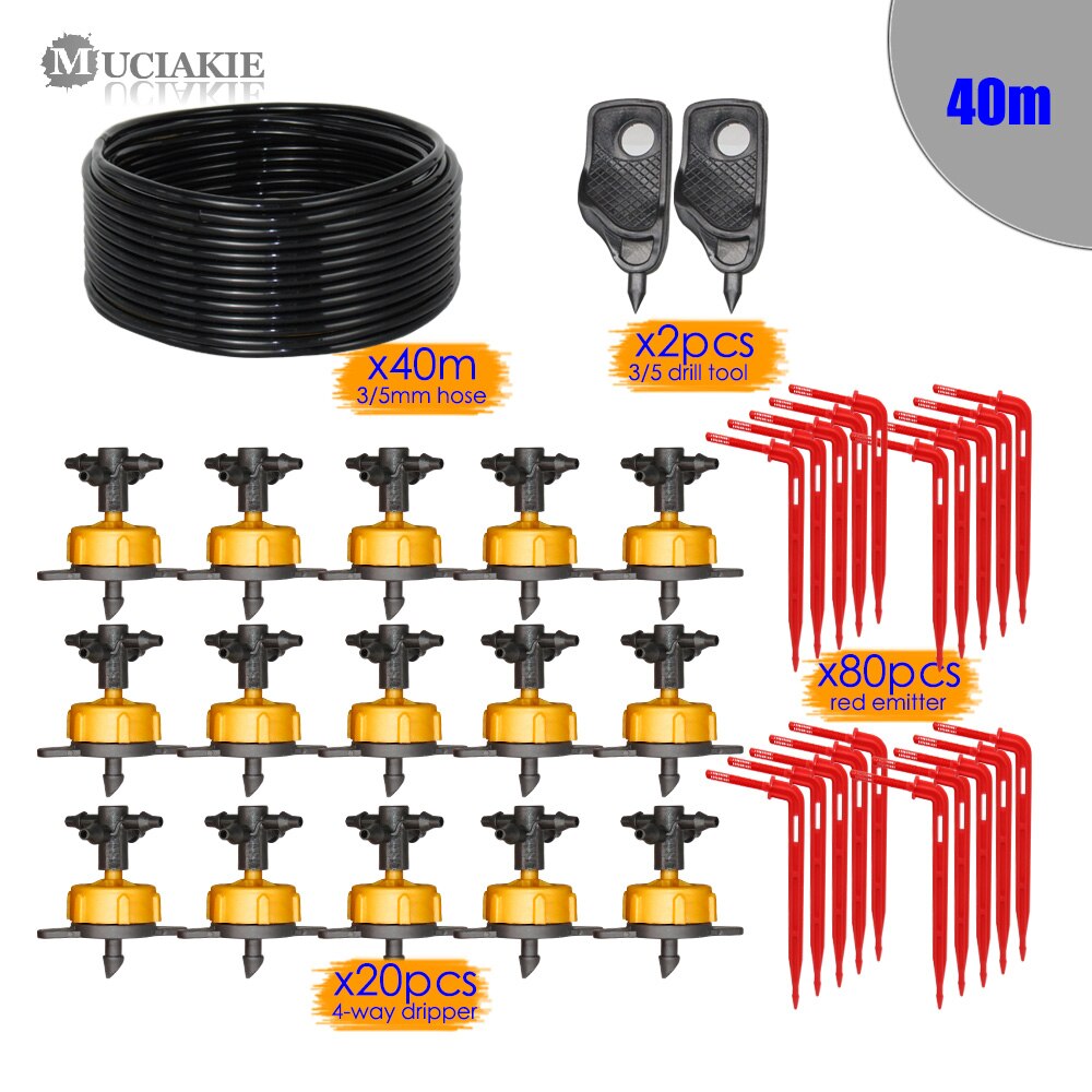 MUCIAKIE 100M 2LPH Pressure Compensation Emitter W... – Vicedeal