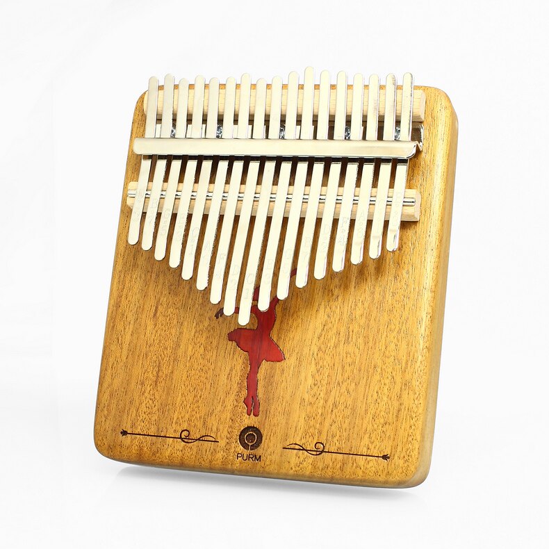 PURM 17 teclas Kalimba africano de madera maciza d... – Grandado