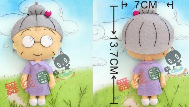 Small balls family Fabric Felt kit Non-woven cloth... – Grandado