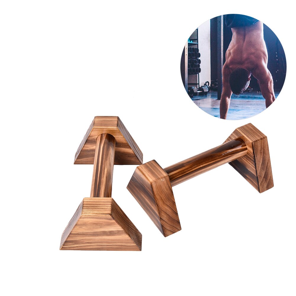25/50Cm Houten Push-Up Stands Handstand Gym Oefeni... – Vicedeal