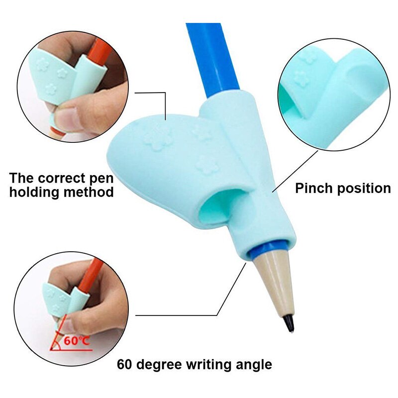 3PCS Children Two-finger Silicone Pencil Grippers ... – Grandado