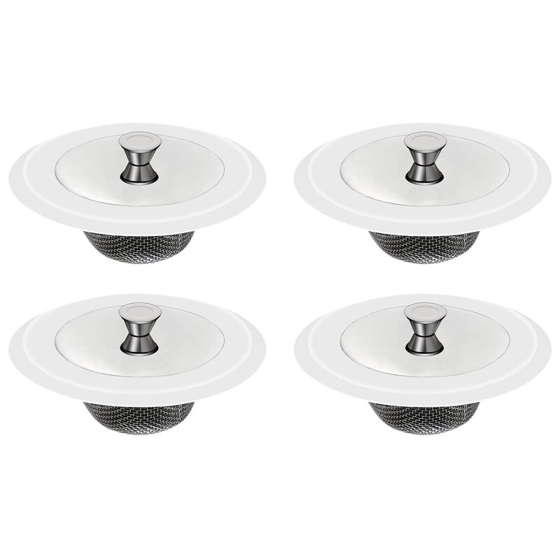 -4Pcs Kitchen Sink Stopper Stainless Steel, Mesh S... – Grandado