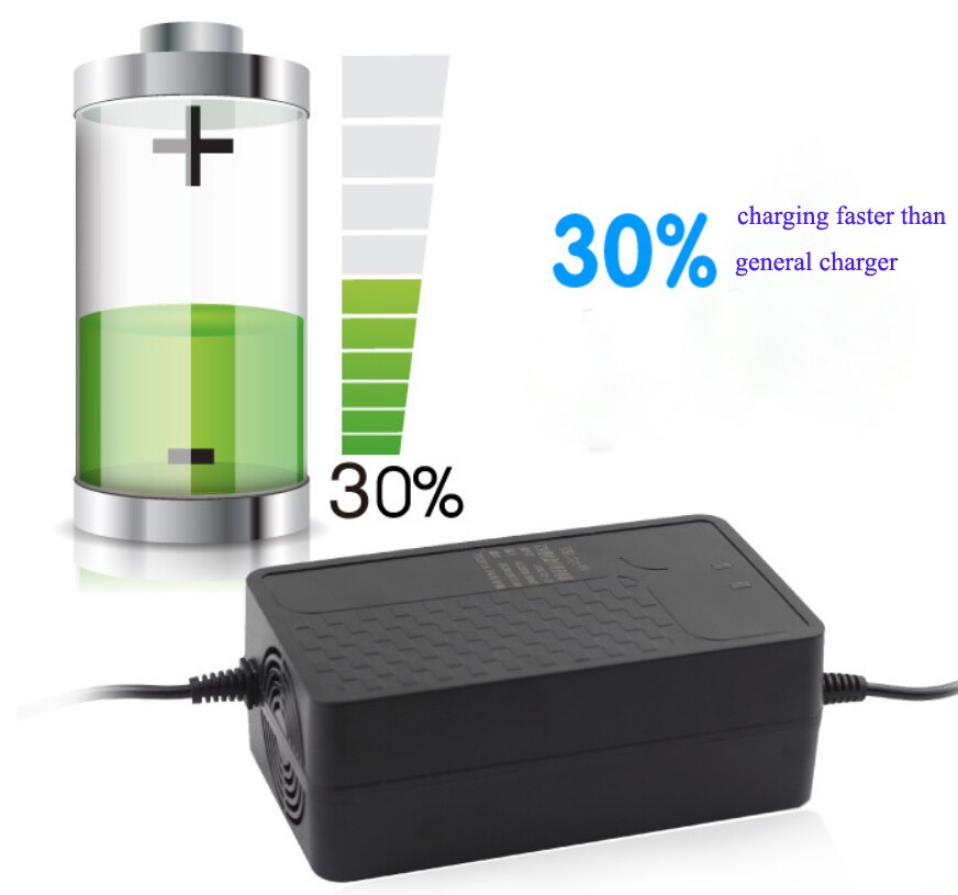 72V 3A LED display Li-ion lithium battery Charger ... – Grandado