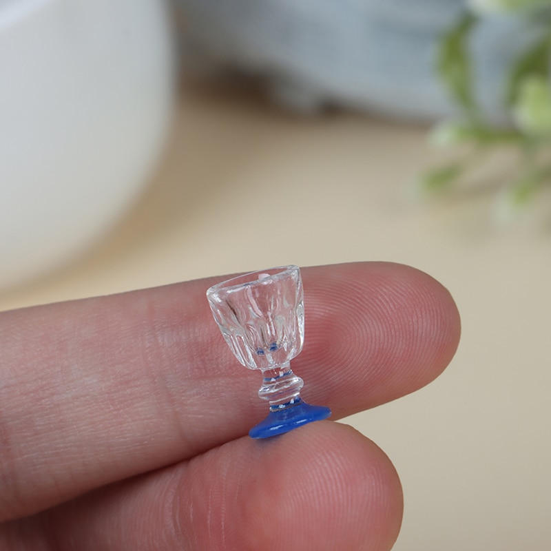 4Pcs 1:12 Scale DIY Parts Plastic Transparent Gobl... – Grandado
