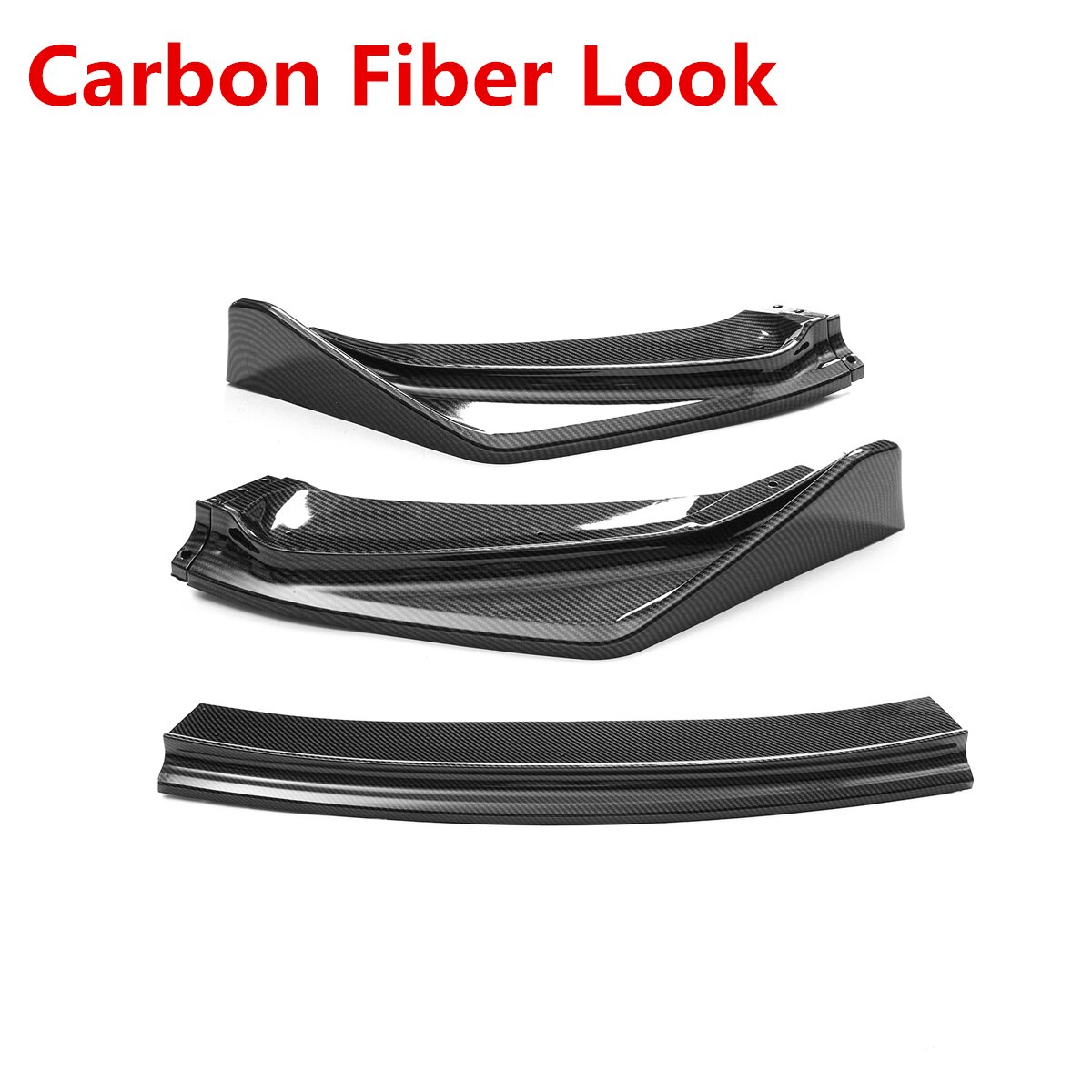 3pcs Car Front Bumper Lip Body Kit Diffuser Deflec... – Vicedeal