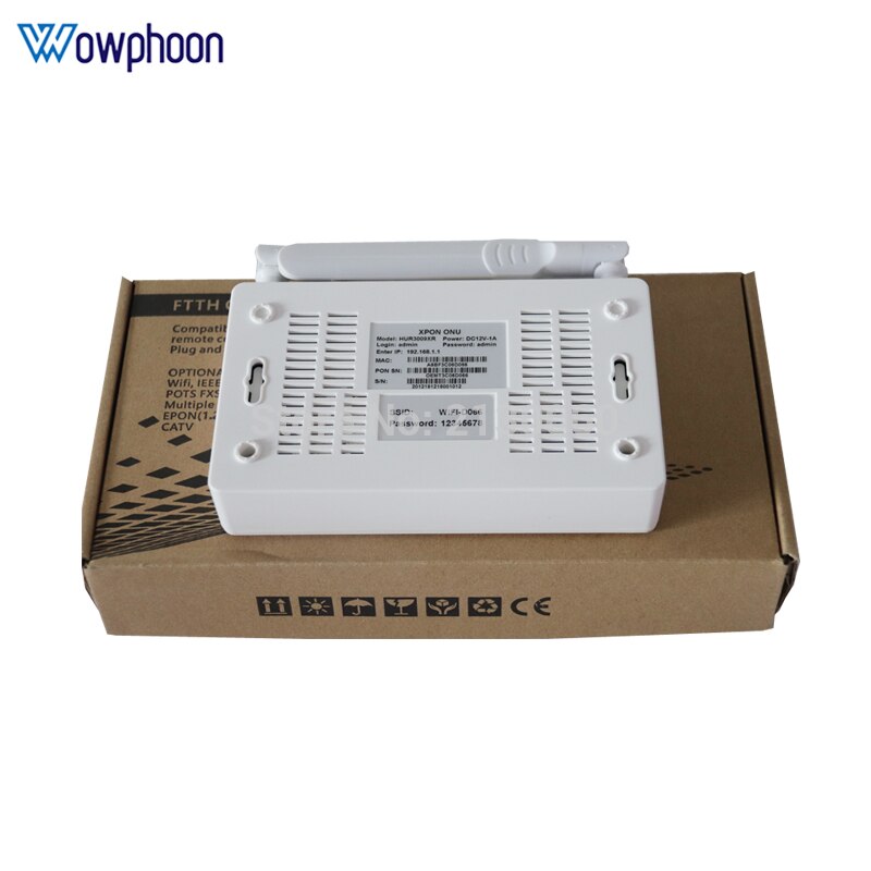 Ont onu XPON 1GE + 1FE + CATV + WIFI mit SC APC Gr... – Vicedeal