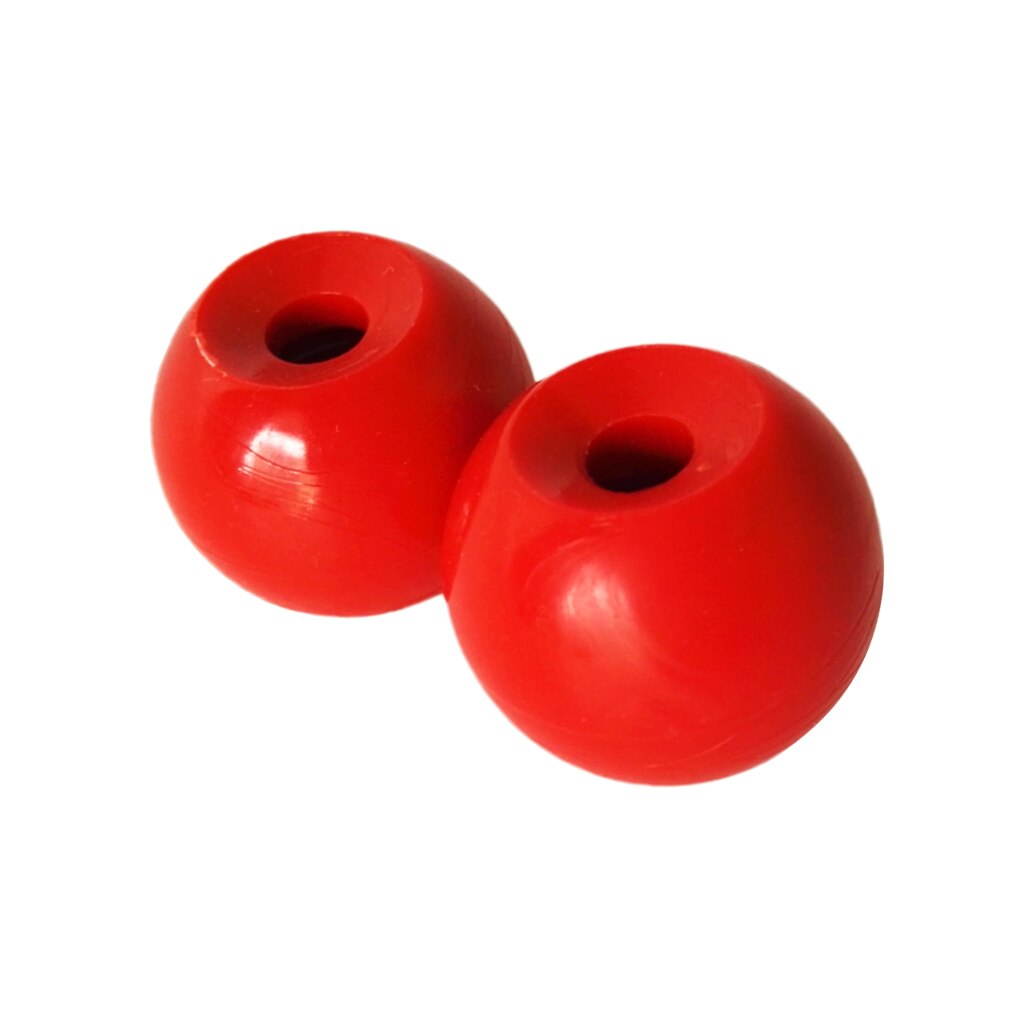 2 Pieces Durable Red Plastic Balls for Marine Boat... – Vicedeal