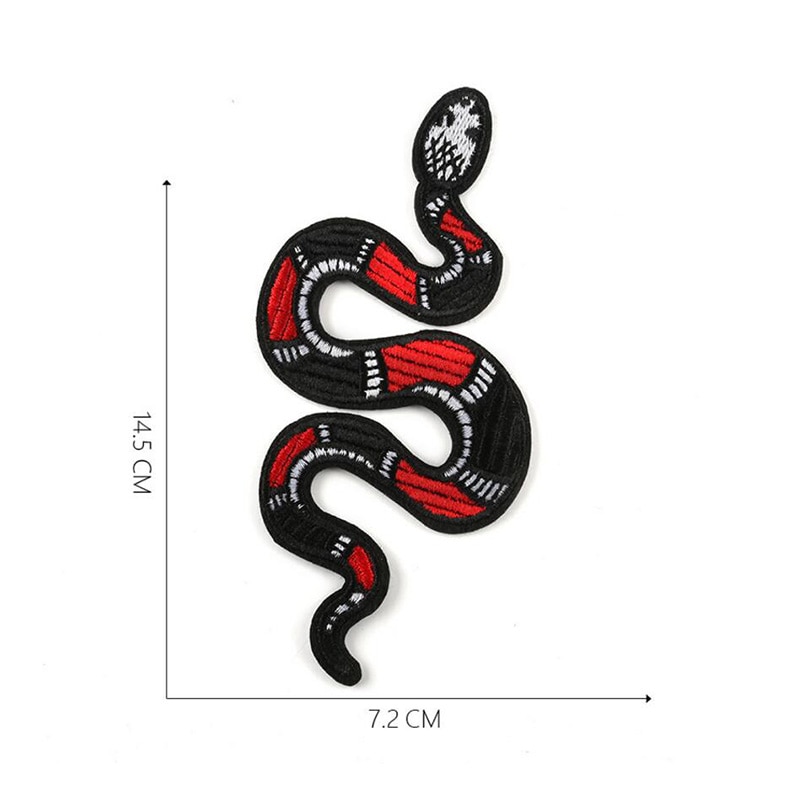 Big Snake Embroidery Patch DIY Patches For Clothin... – Grandado