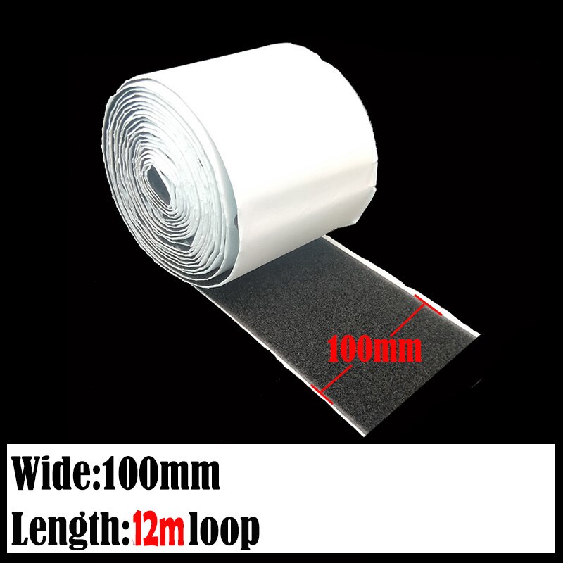 12 mètres/rouleau auto-adhésif velcros ruban croch... – Grandado