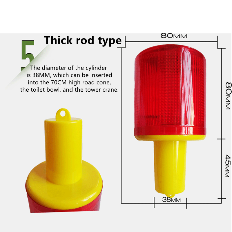 Solar Powered 1200mAH Battery LED Emergency Warnin... – Vicedeal