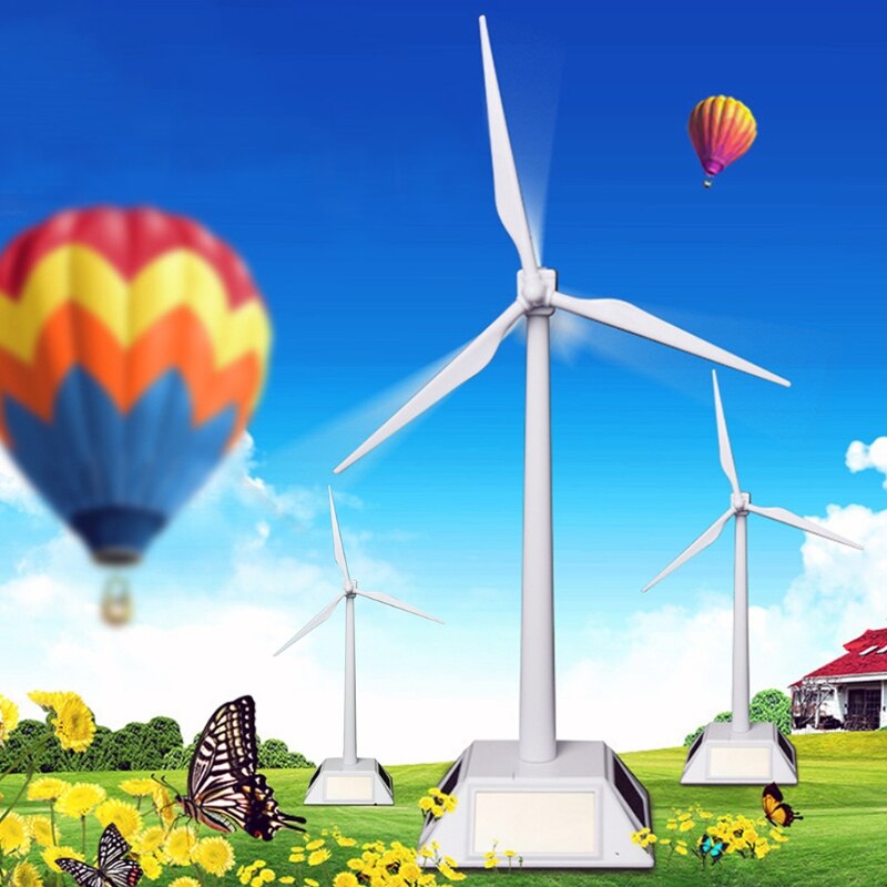 Solar Powered Windmill Model Building Kit Kids DIY... – Vicedeal