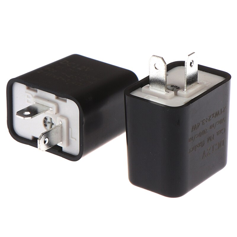 12V 2-PIN Adjustable Frequency LED Flasher Relay M... – Grandado
